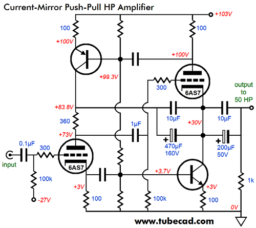 Inverted Current Mirrors
